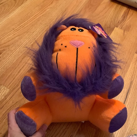 Sugar Loaf | Toys | Sugar Loaf Furry Orange And Purple Lion Long | Poshmark